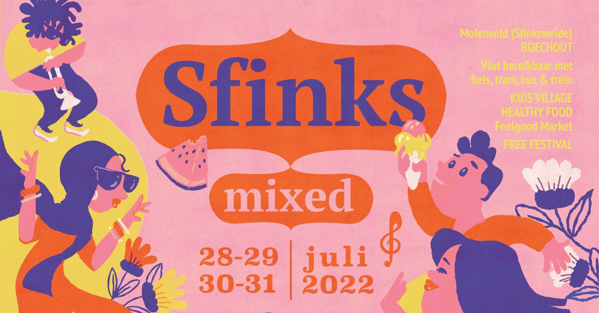 Sfinks Mixed 2022 – Gratis Festival! – Afrikalinks